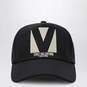 Valentino Garavani Chez Baseball Cap - Black