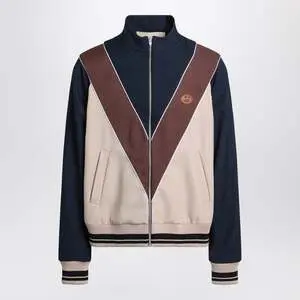 Valentino Garavani Zip-up Sweatshirt With Logo Patch