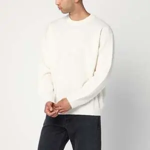 ROBERTO COLLINA Wool And Cashmere Crew Neck Sweater