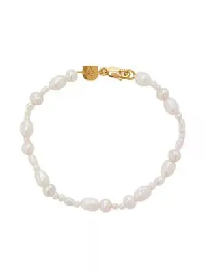 ASTRID & MIYU Freshwater-pearl Bracelet - Gold