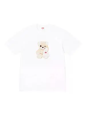 Supreme Bear-print T-shirt - White