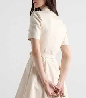 Prada Cotton Chino Dress - Neutral
