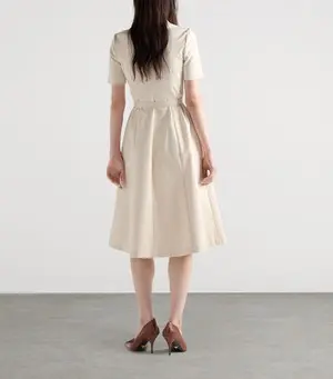 Prada Cotton Chino Dress - Neutral