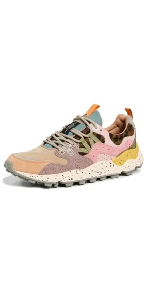 Flower Mountain Chunky Sneakers For Women