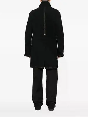 69 High-neck Zip-front Coat