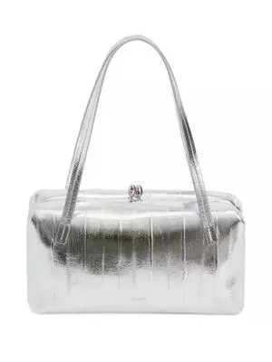 JIL SANDER Goji Pillow Small Tote Bag - Silver