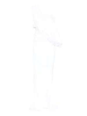 Christopher Esber Aiba Draped Maxi Dress - White