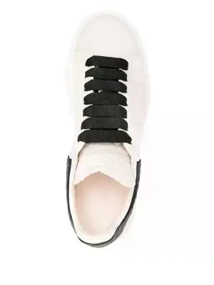Alexander McQueen Oversized Textured Leather Sneakers