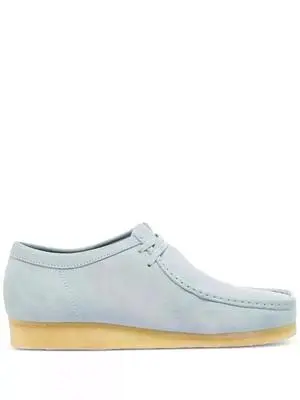 Clarks Suede Lace-up Shoes - Blue