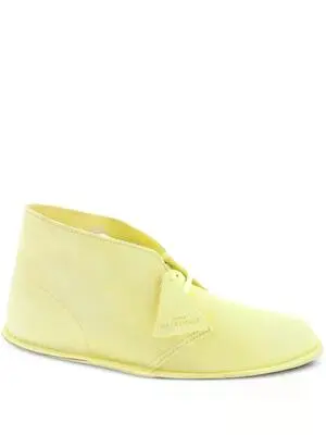 Clarks Suede Desert Boots - Yellow