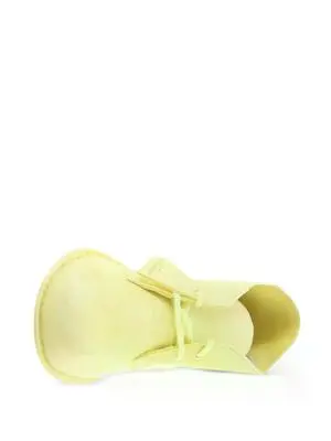 Clarks Suede Desert Boots - Yellow