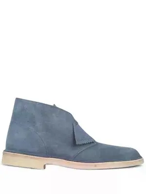 Clarks Suede Desert Boots - Blue