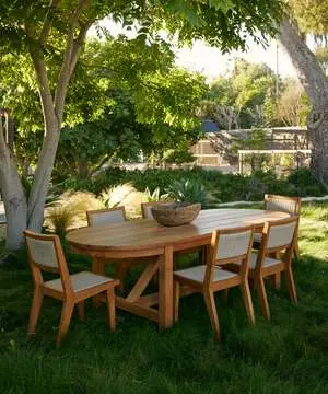Jenni Kayne Outdoor Vista Dining Chair - Tan
