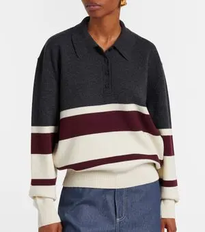 RÓHE Wool And Cashmere Polo Sweater