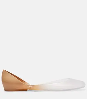 Christopher Esber Baja Ballerina Flats - Transparent