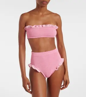 Hunza G Peggy Ruffled Bikini