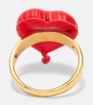 Oscar De La Renta Heart Balloon Ring