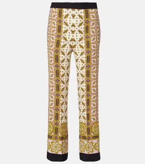 La DoubleJ Printed Straight Pants