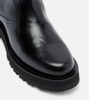 GANNI Studs Ankle Boots - Black