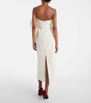 Magda Butrym Floral-applique Corset Dress