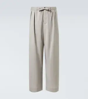 Loewe Wool Wide-leg Trousers