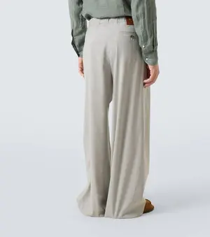 Loewe Wool Wide-leg Trousers