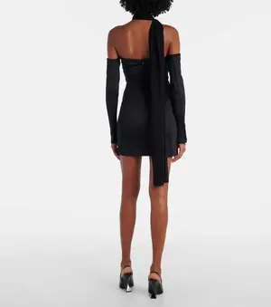 Blumarine Off-shoulder Mini Dress