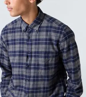 SLOWEAR Checked Cotton Shirt