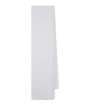 TOTEME Cotton Scarf - White