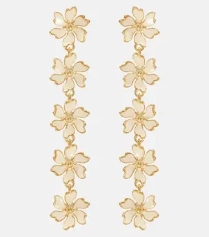 Floral Drop Earrings