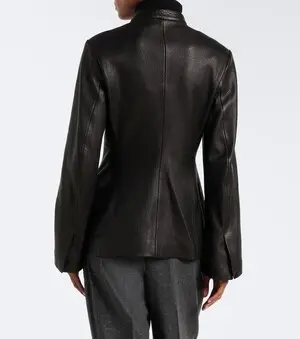 RÓHE Leather Jacket - Black