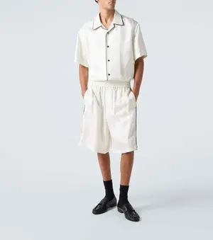 JIL SANDER Oversized Bowling Shirt