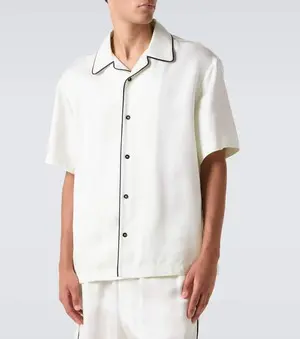 JIL SANDER Oversized Bowling Shirt