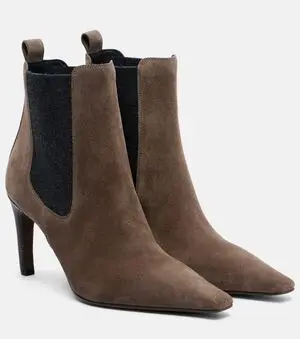 Brunello Cucinelli Pointed Toe Boots For Women