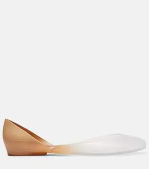Christopher Esber Baja Ballerina Flats - Transparent