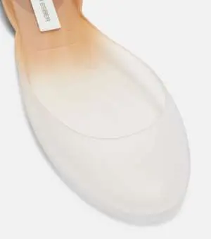 Christopher Esber Baja Ballerina Flats - Transparent
