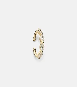 Shay Jewelry 18kt Yellow Diamond Ear Cuff - Gold