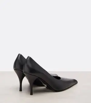 Prada Leather Pumps - Black