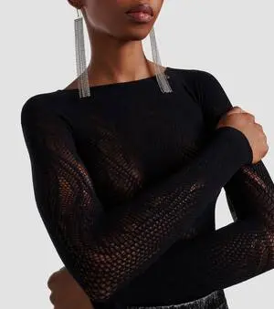 Wolford Sheer Mesh Catsuit