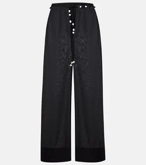 SIR. Azura Wide-leg Pants - Black