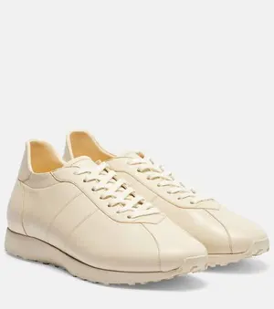 THE ROW Mica Leather Sneakers