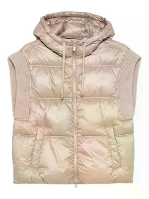 Peserico Hooded Quilted Vest