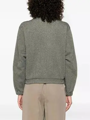 Peserico Glitter Zip-up Sweatshirt