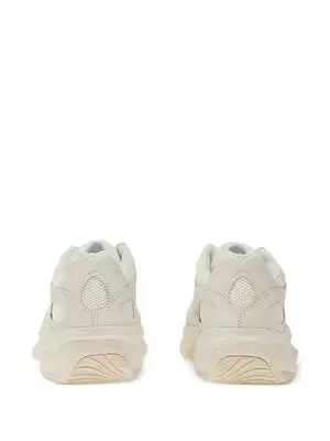 NEW BALANCE Mesh-panelled Leather Trainers - Neutrals