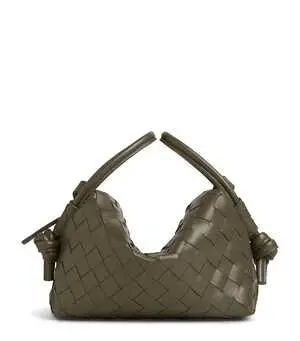 Bottega Veneta Small Intrecciato Leather Loop Top-handle Bag