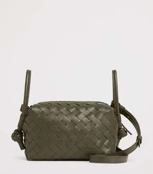 Bottega Veneta Small Intrecciato Leather Loop Top-handle Bag