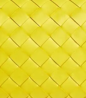 Bottega Veneta Leather Loop Cross-body Bag - Yellow