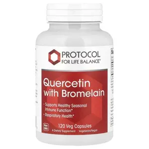PROTOCOL FOR LIFE BALANCE Protocol Quercetin With Bromelain 120 Capsules - One-color