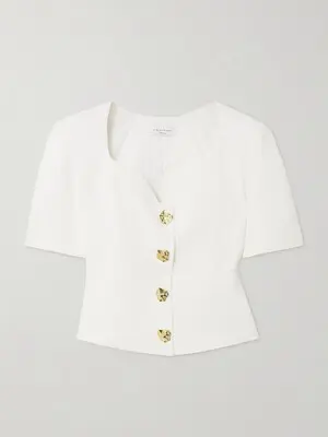 VIOLANTE NESSI Serrier Crepe Blouse