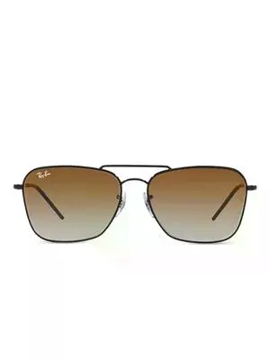 Ray-ban Caravan Square-Frame Sunglasses Black
